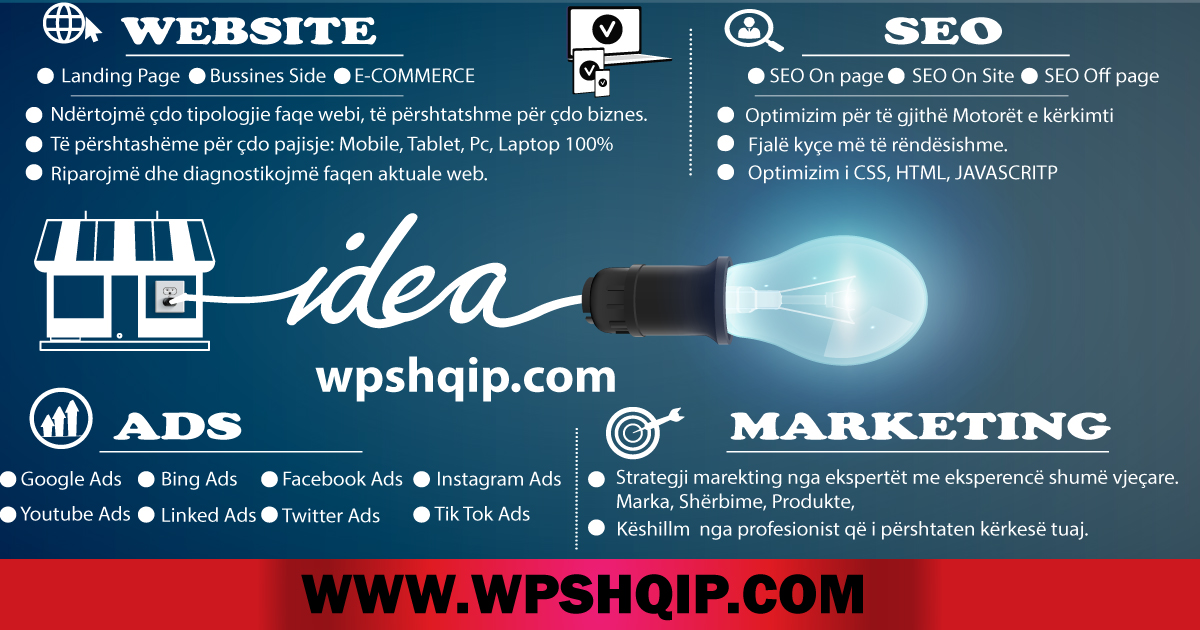 Faqe Webi që të garanton sukes. Faqe interneti profesionale